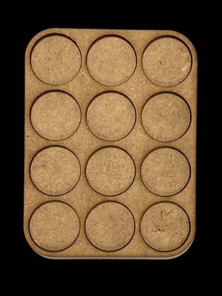 12 Man Movement Tray (25mm bases in 3 ranks) – Charlie Foxtrot Models