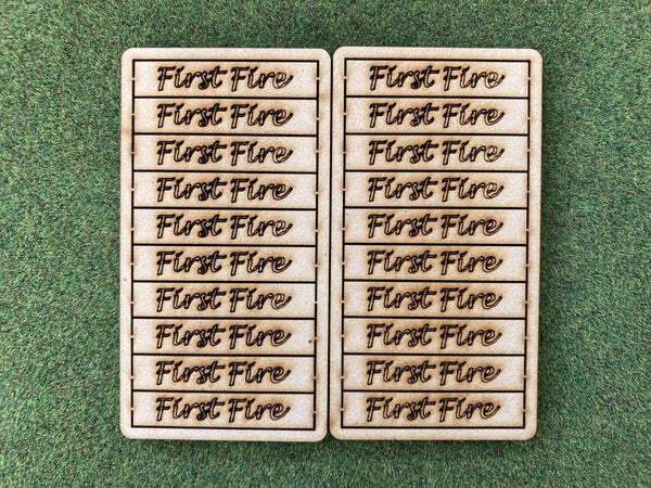 Tokens: "First Fire" – Charlie Foxtrot Models